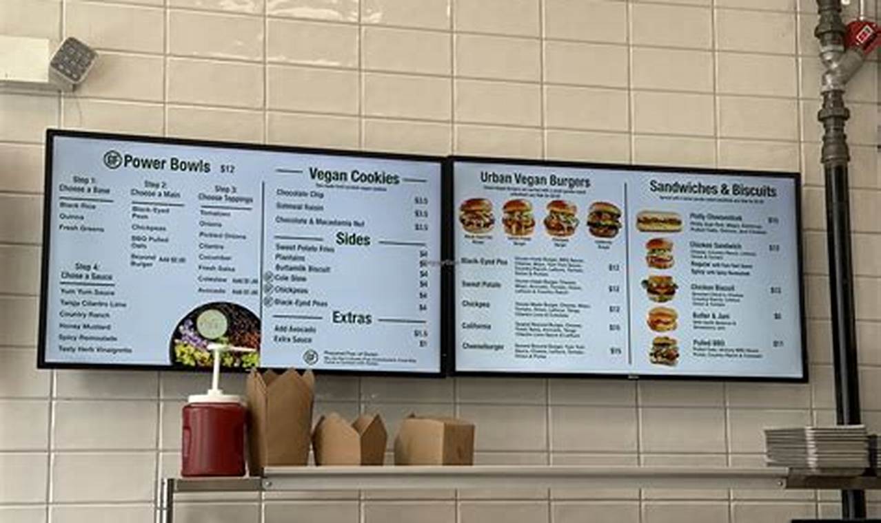 Brick City Vegan Menu: Plant-Based Eats & More